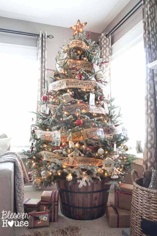 Rustic Christmas Trees that'll Inspire | MountainModernLife.com